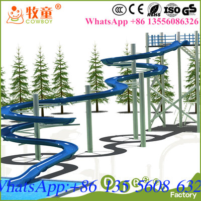 Private Pool Slides Open Spiral Slides and Rainbow Slides Made In China supplier
