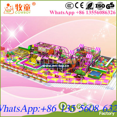 Guangdong Cowboy Candy Theme Kids Indoor Play Structures for Supermarket supplier