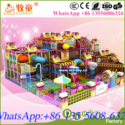 Guangdong Cowboy Candy Theme Kids Indoor Play Structures for Supermarket supplier