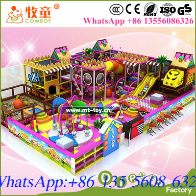 Guangdong Cowboy Candy Theme Kids Indoor Play Structures for Supermarket supplier