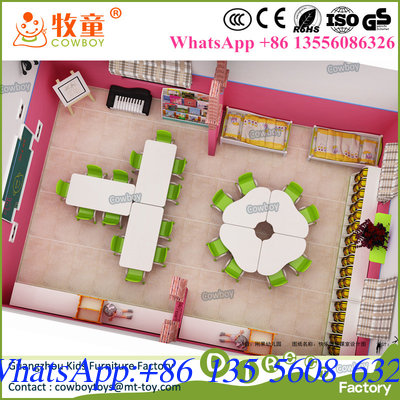 Guangzhou Cowboy New design wooden material  kids furniture for child care centres supplier