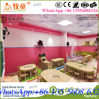 Family Child Day Care Furniture in Wood Material with TUV Made in China supplier