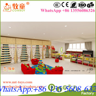 Child wholesale plywood material community preschool furniture supplier