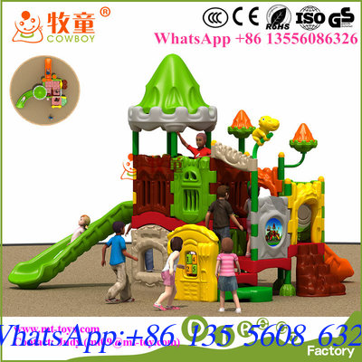 China Manufacturers direct sales multifunctional designs outdoor kids plastic playground equipment supplier