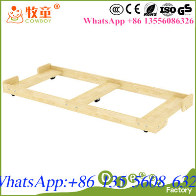Guangzhou China Manufacturer Kids Child Care Wooden Stackable Beds for Kindergarten supplier