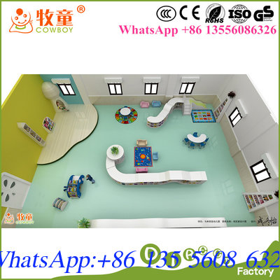 High quality and Luxury International Preschool Kindergarten Reading Room Library Furniture Sets supplier