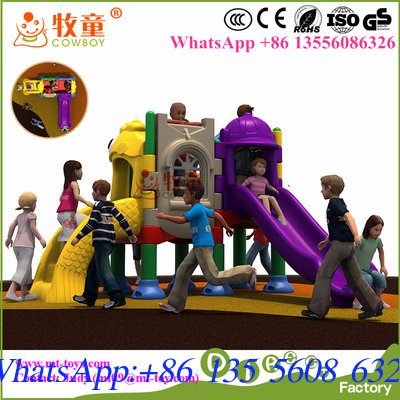 2-5 years old Kids Plastic Play Structure Children Outdoor Playground for Child Care Centre supplier