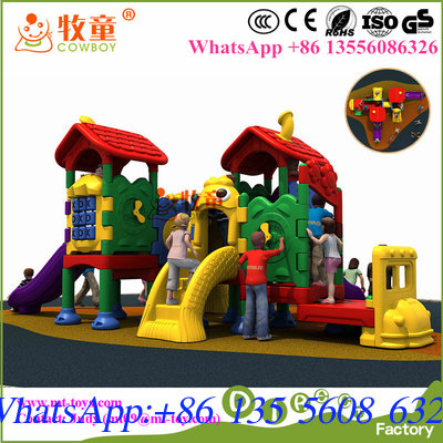 2-5 years old Kids Plastic Play Structure Children Outdoor Playground for Child Care Centre supplier