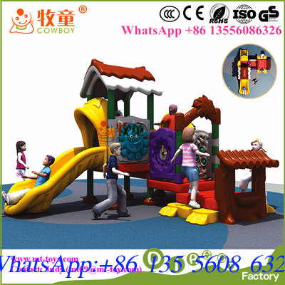 2-5 years old Kids Plastic Play Structure Children Outdoor Playground for Child Care Centre supplier