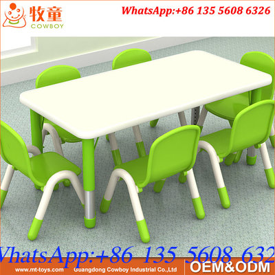 MDF Material Flower Shape Kindergarten Preschool Furniture Children Tables for Pre school supplier