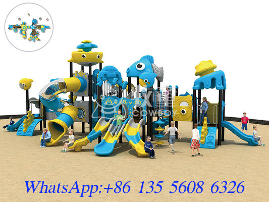 Free Design Safety 3-12 Years Old Plastic Kids Outdoor Park Playground MT-MLY0313 supplier
