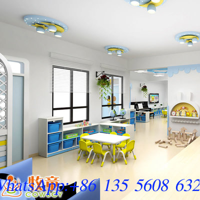 China Factory Price Hot Sale HDF Wood Children  School Classroom Furniture for Sale supplier