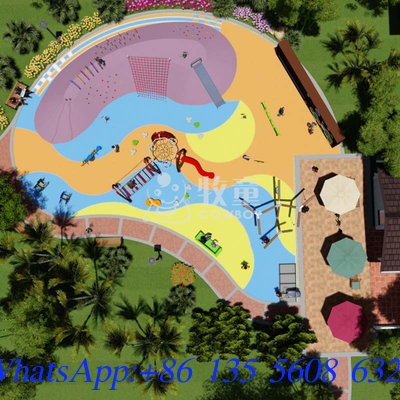 COWBOY Outdoor Theme Park Design Outdoor Playground Design for community supplier
