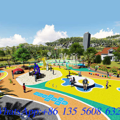 Professional Resort Plastic material outdoor play toys for children supplier