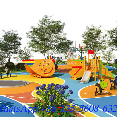 Guangzhou commercial customized children outdoor play equipment supplier in China supplier