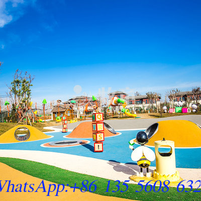 China factory offer Outdoor play structure playground customized design for landscape supplier