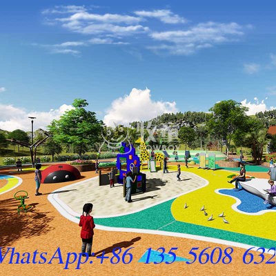 China factory offer Outdoor play structure playground customized design for landscape supplier