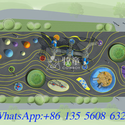 High quality attractive outdoor adventure park design playground equipment supplier from China supplier