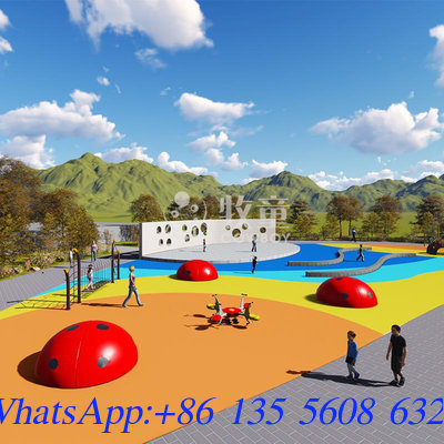 High quality attractive outdoor adventure park design playground equipment supplier from China supplier