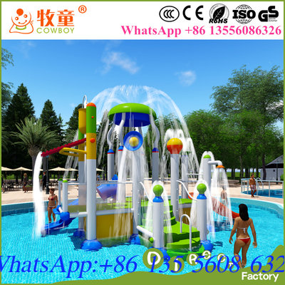 3D designs children water playground fiberglass aquatic park equipment price supplier