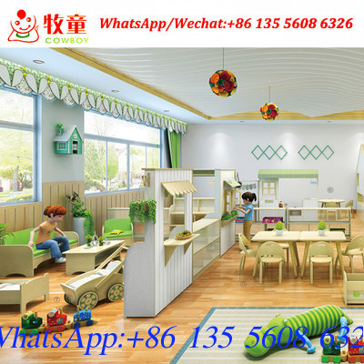 One stop solution provider K-12 school classroom furniture set up kids preschool project design supplier