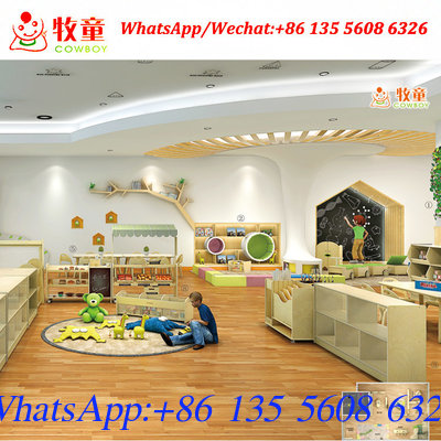 Children wood table and chairs Wooden Montessori School Furniture factory in China supplier