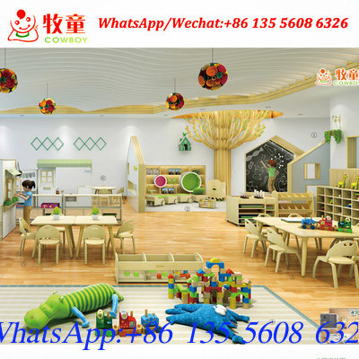 Guangzhou China kindergarten classroom furniture design complete kids montessori furniture set supplier