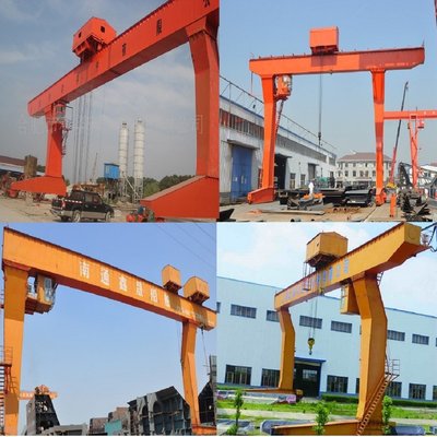 35 meters MDGS type single-girder gantry crane, hook gantry crane 20 tons 32 tons