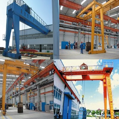 MGB semi gantry crane 5 ~ 50 tons double girder gantry crane single-girder gantry crane