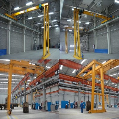 MGB semi gantry crane 5 ~ 50 tons double girder gantry crane single-girder gantry crane
