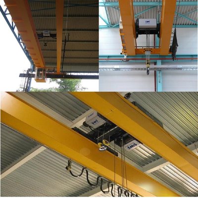 QD type electromotive double girder gantry crane 16 t - 25 m
