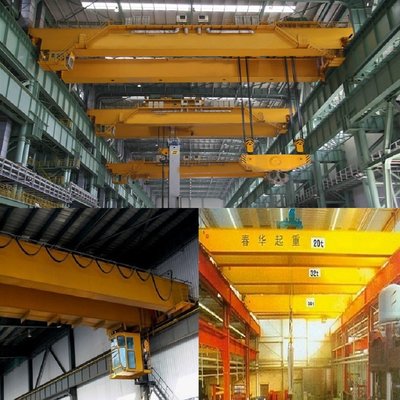 QD type electromotive double girder crane, bridge crane is slow