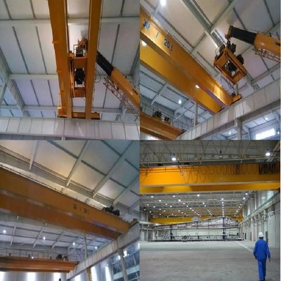QD type electromotive double girder crane, bridge crane is slow