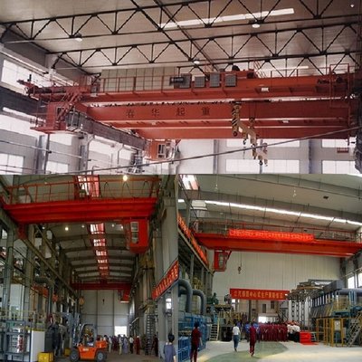 Double beam bridge crane100 tons