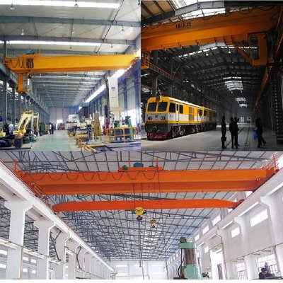 Double beam crane 20 t, LH electric hoist bridge crane Special crane machinery plant