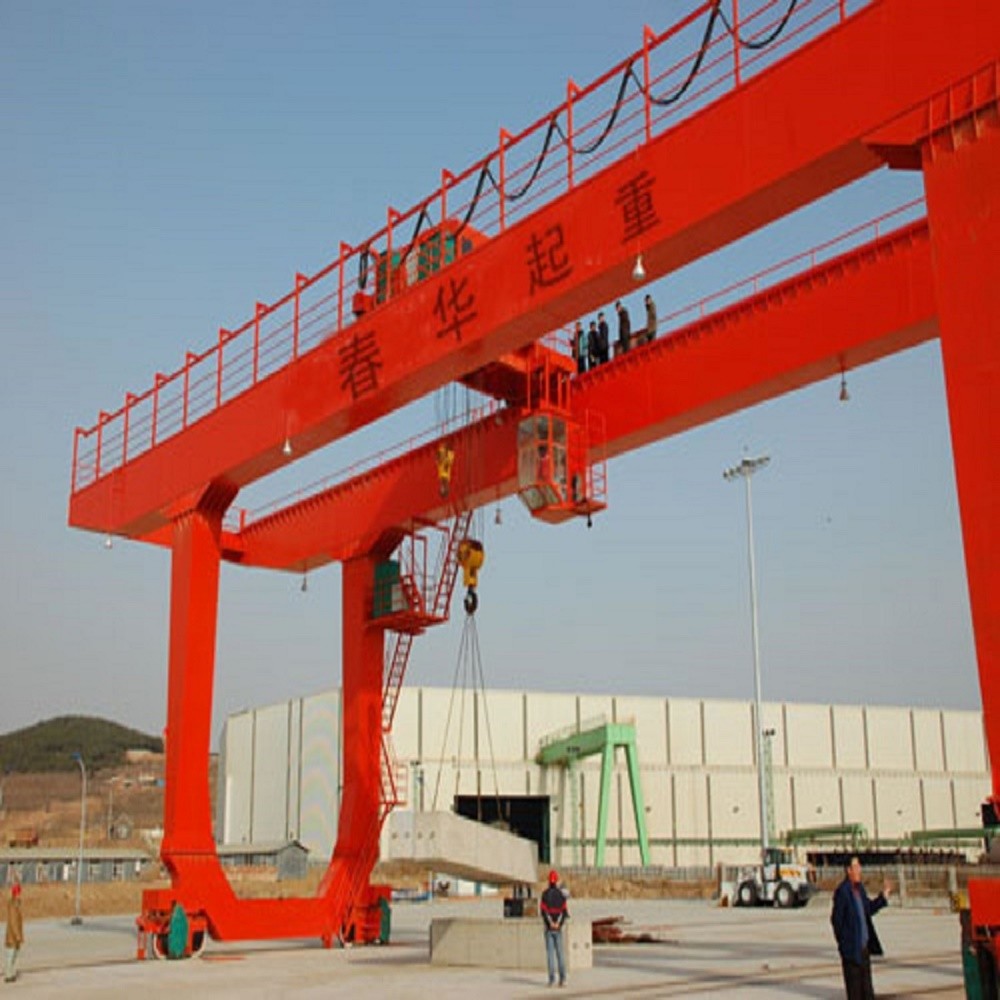 50 tons of big tonnage average 50 t gantry crane double girder gantry crane