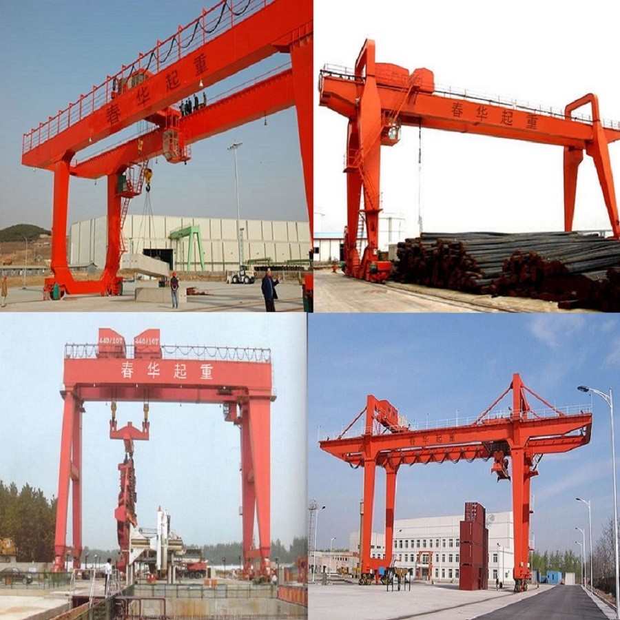 Professional manufacturing type A double beam hook gantry crane 10 t double beam hook gantry crane