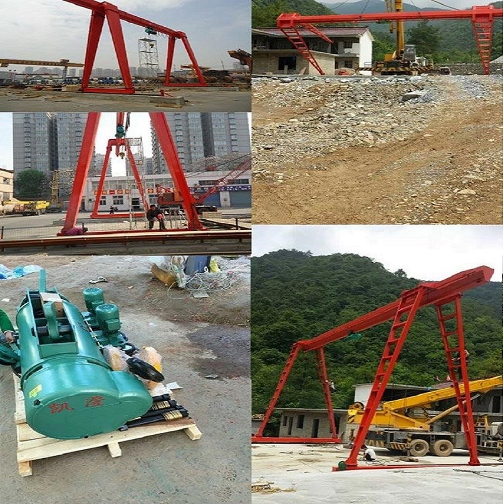 Provide MH type 10 t ~ 35 electric hoist single-girder gantry crane