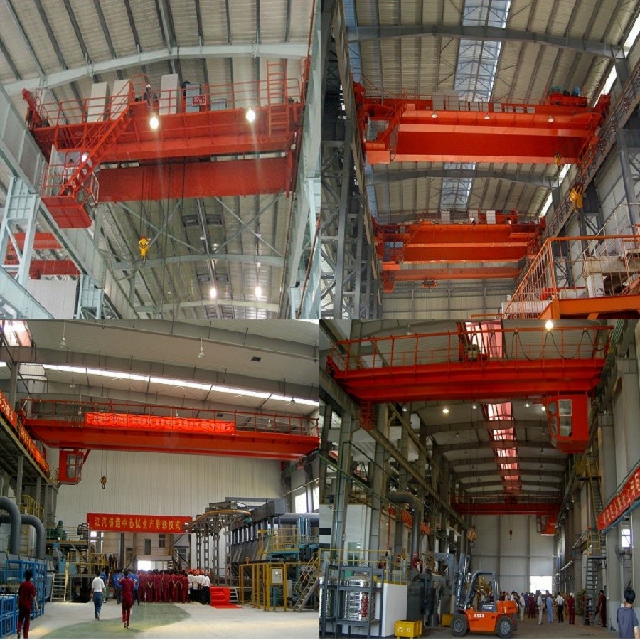 Double beam bridge crane100 tons