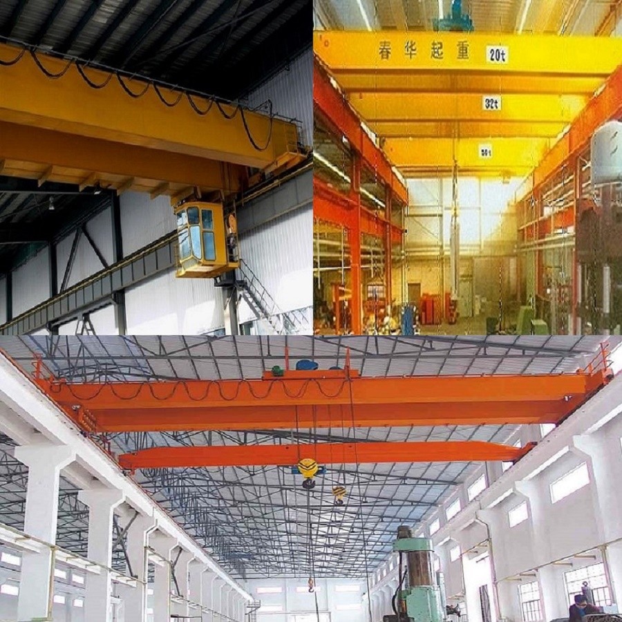 Anhui direct sale 20/5 t electric hoist double beam crane LH double beam bridge crane
