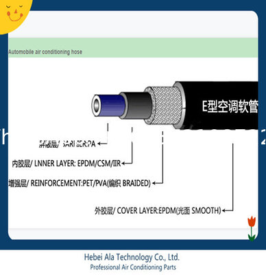 4860 SAE J 2064 R134a /1234YF Air Conditioning ac Hose for automotive cars/air conditioner hose