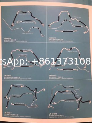 AC Hose, automobile air conditioning hose assemblies, Rubber automobile air conditioning hose assemblies