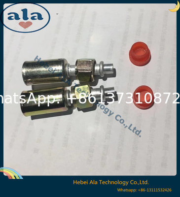 Al fittings for auto ac pipe/ auto air conditioning hose fittings