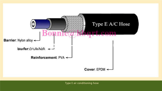 1/2''   r134a refrigerant hose / R134a Air Conditioning Hose 4890 for car