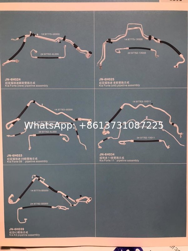 Air Conditioning A/C Suction Line Hose Assembly and Liquid Line For 02-04 Jeep Grand Cherokee 4.7L-V8