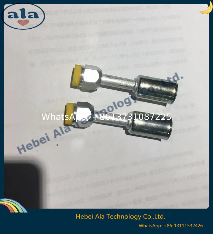 Fitting(Iron) #8/Straight M22x1.5 Environment-friendly Al joint Auto Air Conditioning Hose Fitting