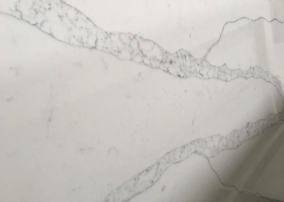30mm Thickness Engineered Quartz Stone Slabs 3200mm x 1600mm ISO9001/NSF