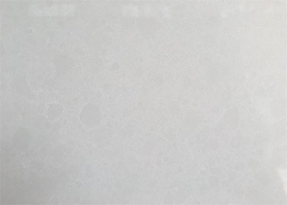 Scratch Resistant Engineered Quarz Stone Glaciar Slabs Safety No Radiation