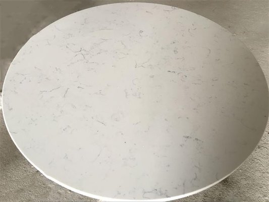 NSF / CE Certificate Quartz Stone Table Top Countertops Resistant To Scratches