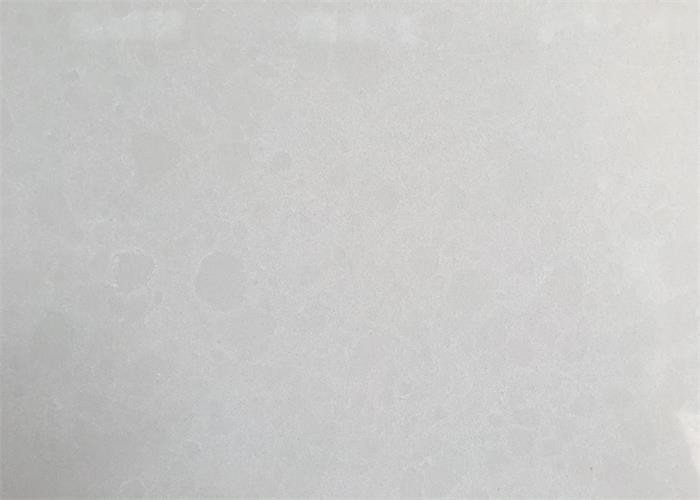 Scratch Resistant Engineered Quarz Stone Glaciar Slabs Safety No Radiation